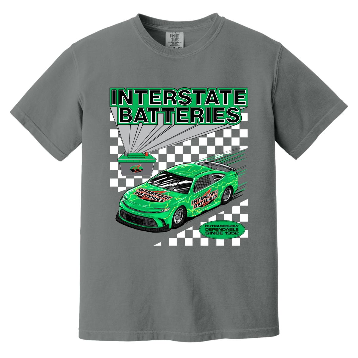 Interstate Retro Racing Tee - Interstate Batteries